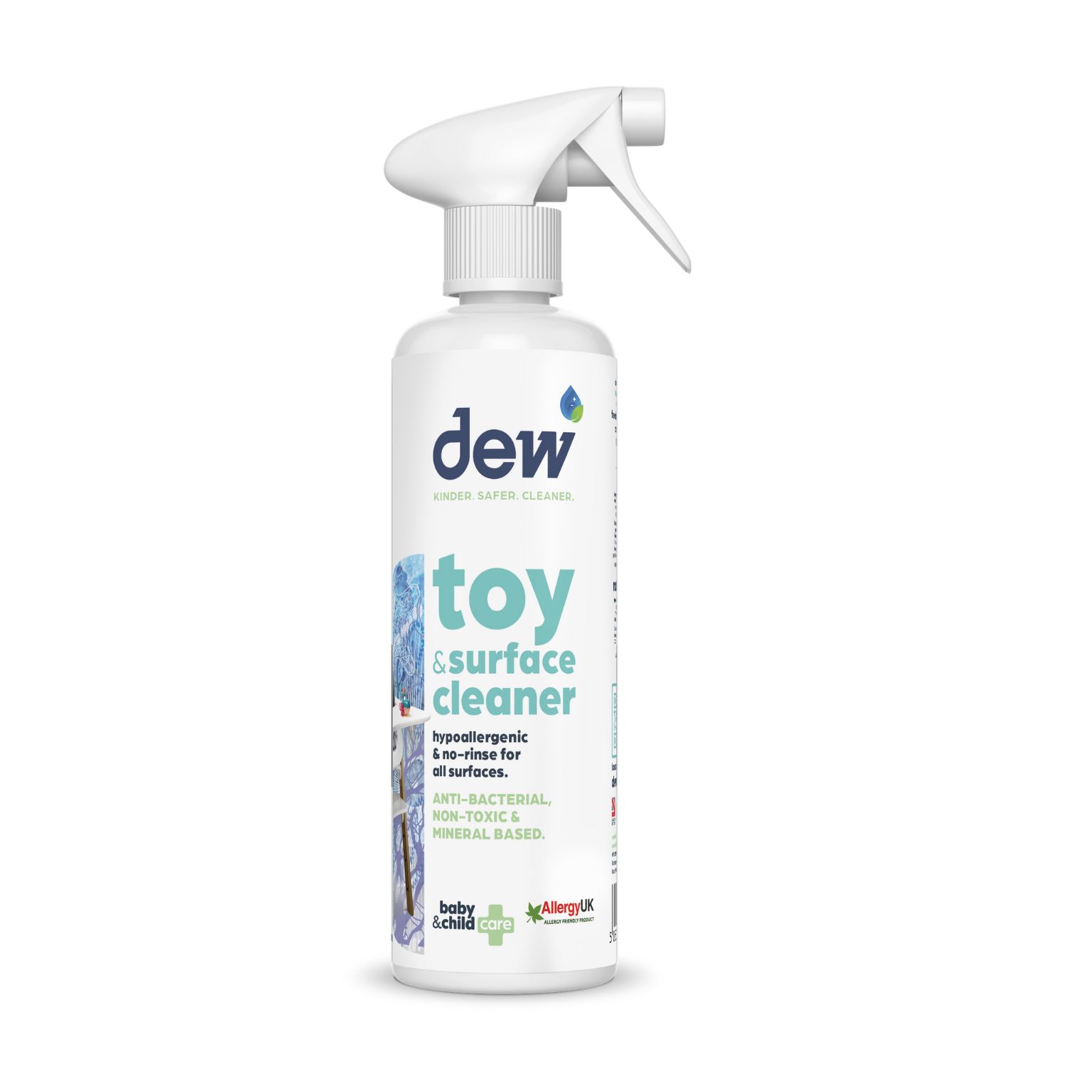 DEW TOY & SURFACE CLEANER 500ml - Paidologio Shop
